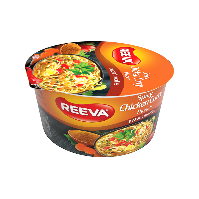 Snabbnudlar Stark Kyckling Curry (bowl) | Piwa Food