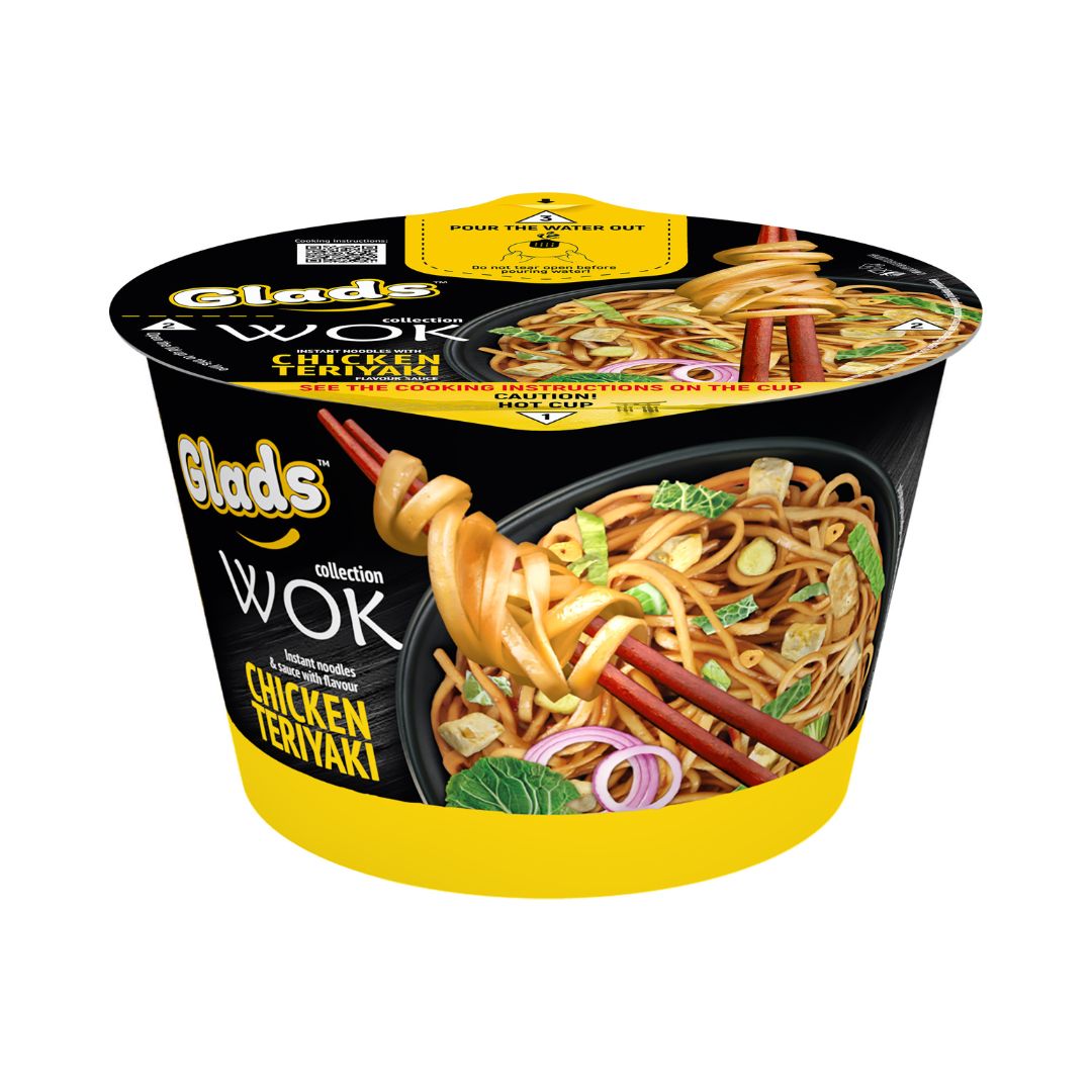 Snabbnudlar Wok Kyckling Teriyaki | Piwa Food