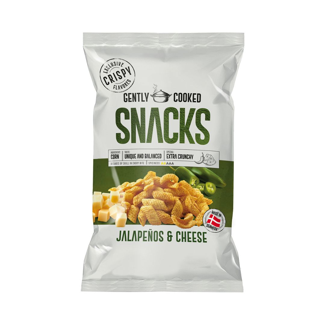 Jalapeno & Cheese Snacks Corn | Piwa Food