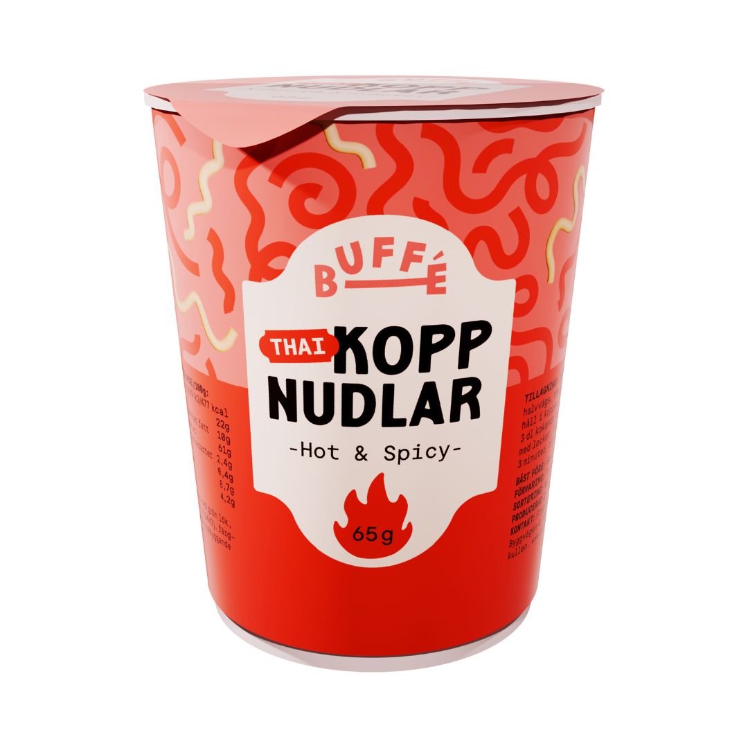 Koppnudlar Hot & Spicy | Piwa Food